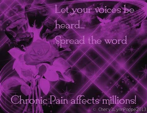Chronic Pain Chronic Pain Syndrome Chronic Pain Crps Awareness