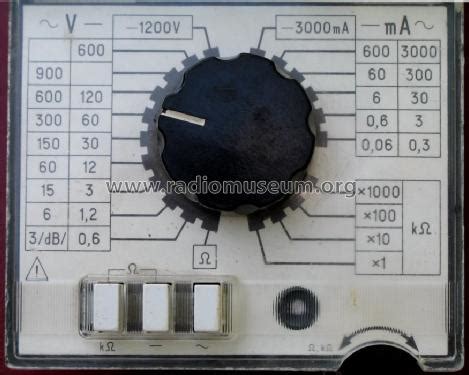 Vielfachmeßgerät C4324 {Ц4324} [U4324] Equipment Mashpriborintorg Маш ...