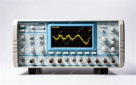 Premium Photo Digital Wavefunction Generator Isolated On White Background