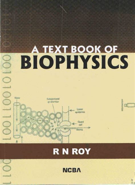Buy A Textbook Of Biophysics For Medical Science And Biological