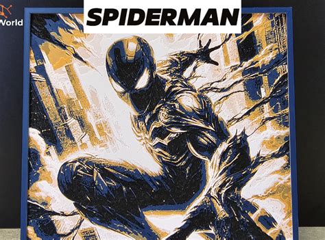 Hueforge Spiderman With Customizable Framework By Origoworld3d Makerworld