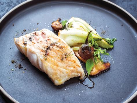 Sea Bass With Mirin And Garlic Sauce