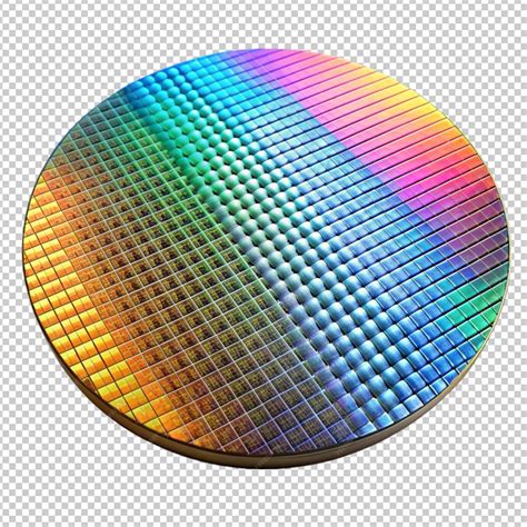 Silicon Wafer With Processor Cores 2 Nm Size Premium Ai Generated Psd
