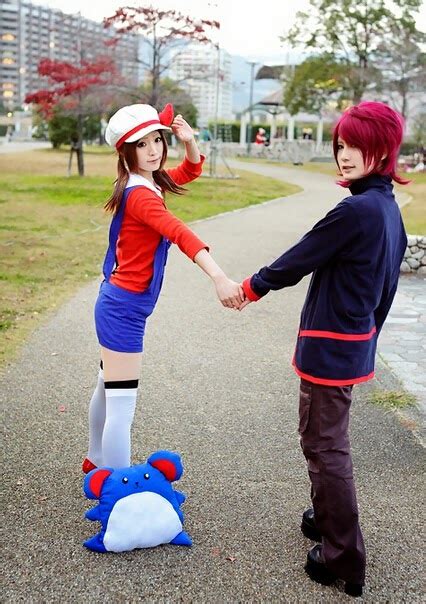 Pokemon Cosplay Lovely Pokemon Trainer Kotone Cosplay Girls