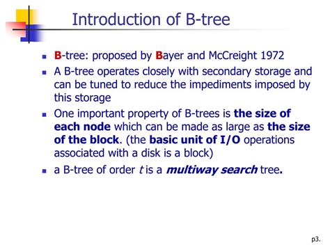Ppt B Tree Powerpoint Presentation Free Download Id4387779