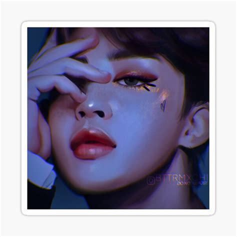 Neon Jimin Sticker For Sale By Bttrmxchii Redbubble