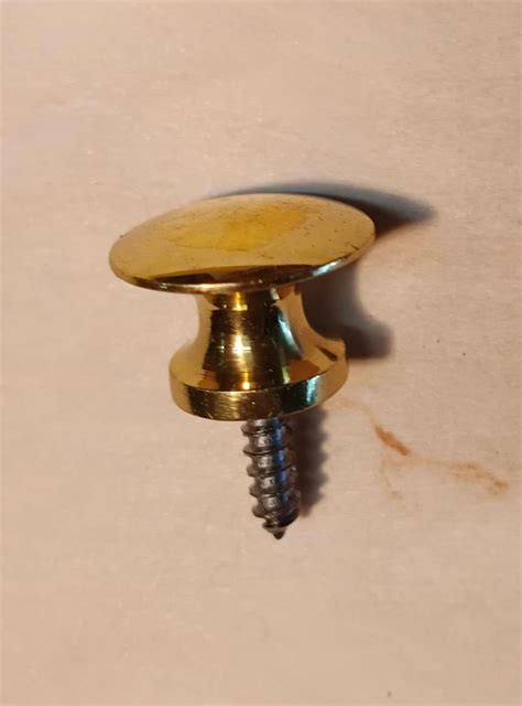 Drawer Knobs With Screw Attached At Lisa Cunningham Blog