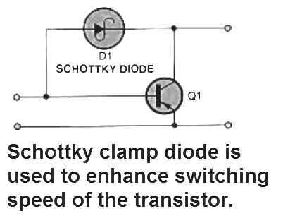 Schottky Diodes Working Characteristics Application Homemade Circuit Projects