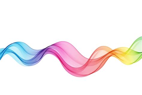 premium vector abstract multicolored design element wave abstract