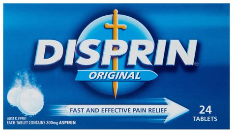 Disprin Original Fast And Effective Dispersible Tablets 300mg Aspirin