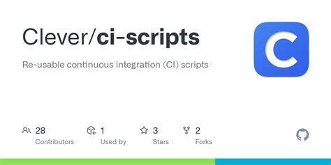 Github Cleverci Scripts Re Usable Continuous Integration Ci Scripts