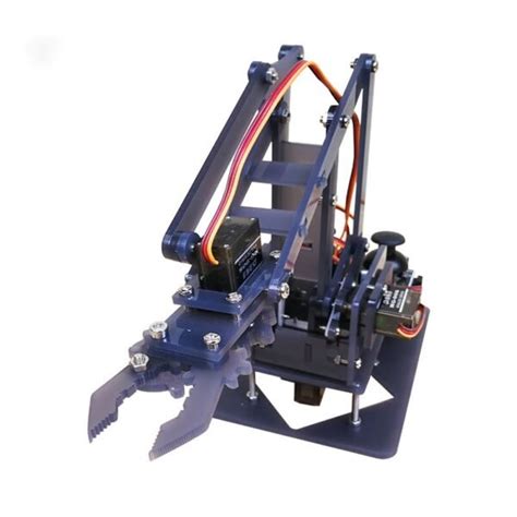 ZRE RBT SG MG S DOF Unassembly Acrylic Mechanical Arm Robot Manipulator Claw For Arduino