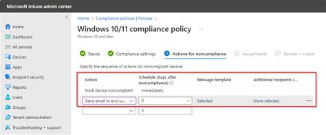 Custom Device Compliance Policy In Intune Endusersupports