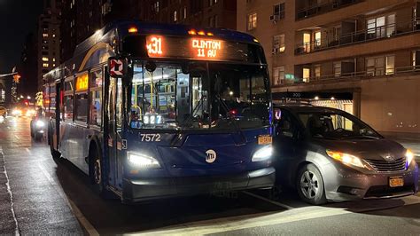 Mta Special 2019 New Flyer Xd40 Xcelsior 7572 On The M31 Bus At E 57