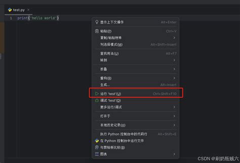 运行自己第一行python代码代码运行第一行应该写什么 Csdn博客