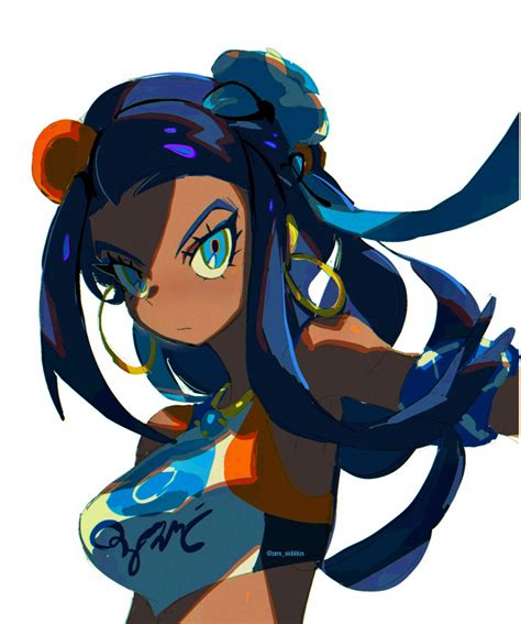 Safebooru 1girl Armlet Bikini Black Hair Blue Eyes Blue Eyeshadow