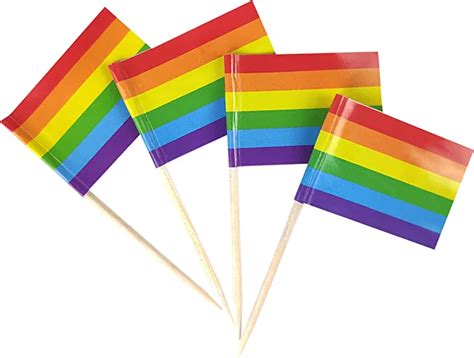 Rainbow Cupcake Toppers Mist Lgbtq Foundation