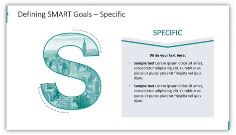 How To Design Clear And Impressive SMART Goals PPT Slide