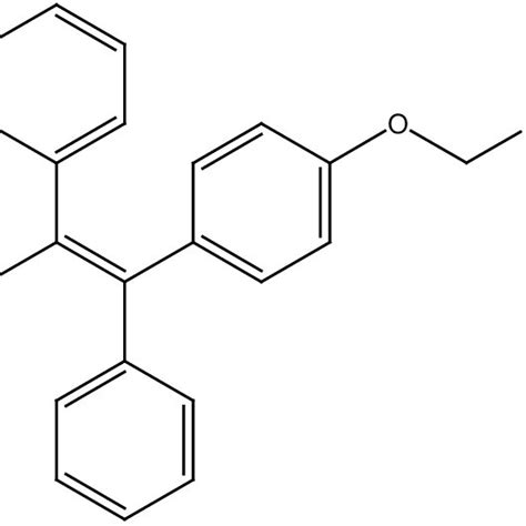 Structure Of Tamoxifen Download Scientific Diagram
