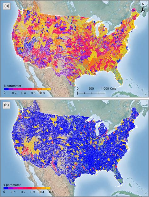 Spatial Variability Of Muskingum Routing Parameters Across The