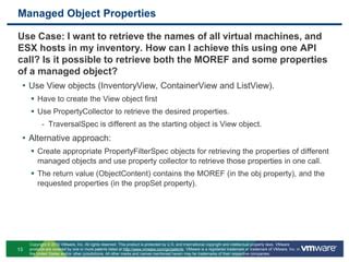 Vmware VSphere Api Best Practices PPT