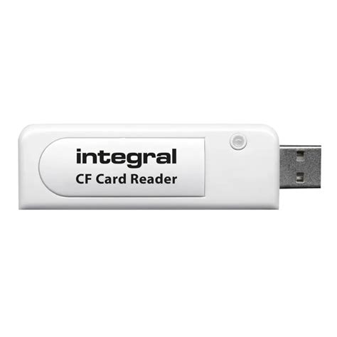 USB 2 0 CompactFlash Card Reader Integral Memory