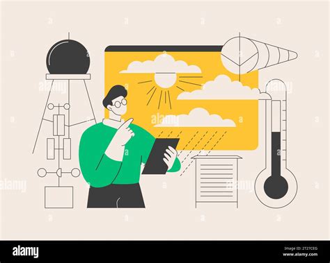 Meteorology Abstract Concept Vector Illustration Stock Vector Image