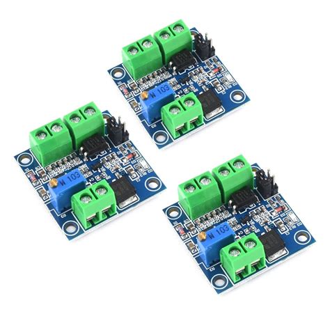Jzk 3 Pcs Pwm Convert Voltage Module 0 100 Pwm Convert To 0v 10v