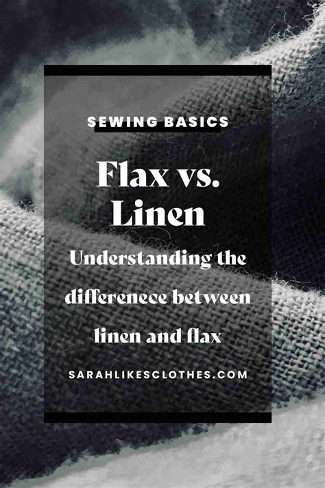 Flax Vs Linen Is Flax Linen The Craft Blogger