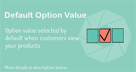 Opencart Default Option Value
