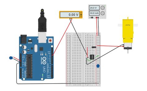 Circuit Design Mosfet Exercise Tinkercad