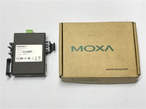 Moxa Industrial Media Converter IMC21 Ethernet To Fiber IMC-21-S-SC V3 ...