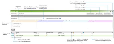 creating a new scheduler profile