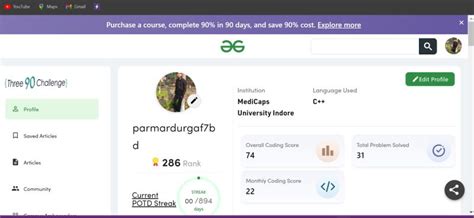 Durgaprasad Parmar On Linkedin 180daysofcode Coderarmy