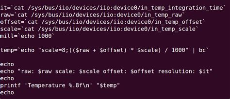 linux iio notes hdc1008 sensor setup