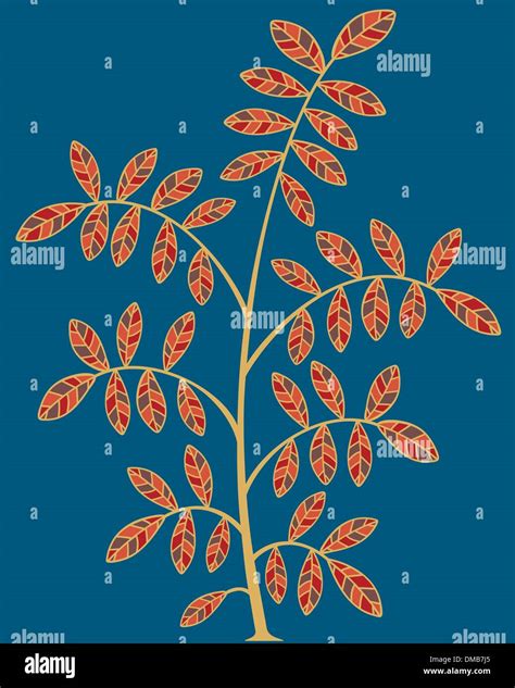 Stained Glass Tree Stock Vector Image And Art Alamy