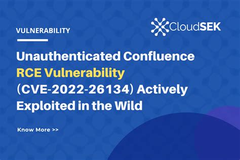 Unauthenticated Confluence Rce Vulnerability Cve 2022 26134 Actively