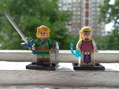 Лего Zelda Лінк та принцеса Зельда мініфігурки з гри: 110 грн ...