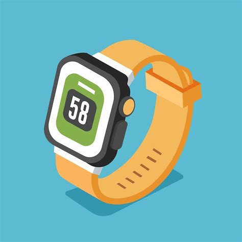 Premium Vector Smartwatch Isometry Vector Isometric Illustration
