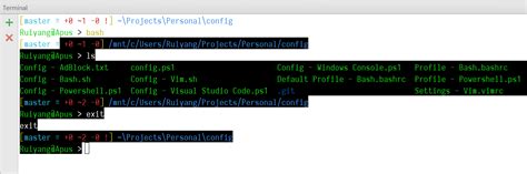 In Terminal Emulators Bash Fails To Render Correct Background Color · Issue 2344 · Microsoft