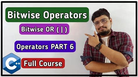 Bitwise Or Bitwise Operators In C Operators In C C Tutorial