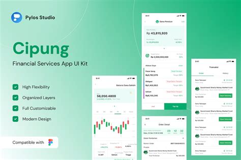 金融服务应用app Ui Kit Fig 云瑞设计