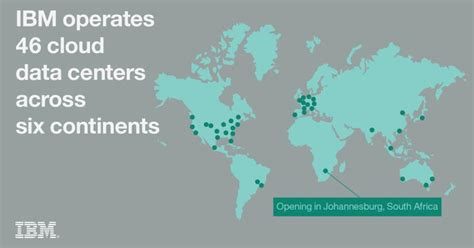 Expanding Its ‪cloud‬ Footprint Ibm Plans To Open Its First Cloud Data Center In South Africa