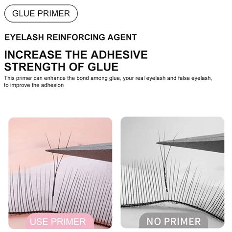 Lash Primer 10ml For Eyelash Extensions Pre Treatment For Semi Permanent Lashes Removes