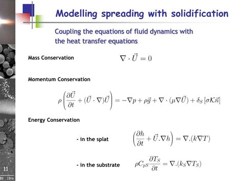Ppt Modelling Transport Phenomena During Spreading And Solidification Powerpoint Presentation