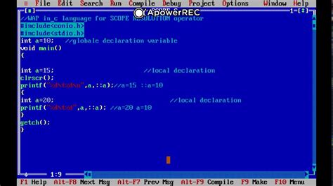 How To Use Scope Resolution Operator In C Language In Simple Way Youtube