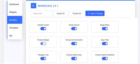 Enable Modules LearnWoo