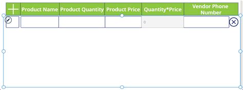 powerapps repeating table spguides