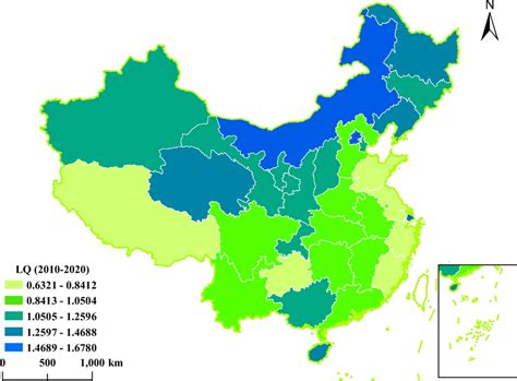 Spatial Distribution Pattern Of Provincial Logistics Agglomeration