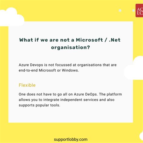 A Yellow Background With The Words What If We Are Not A Microsoft Net Organisation